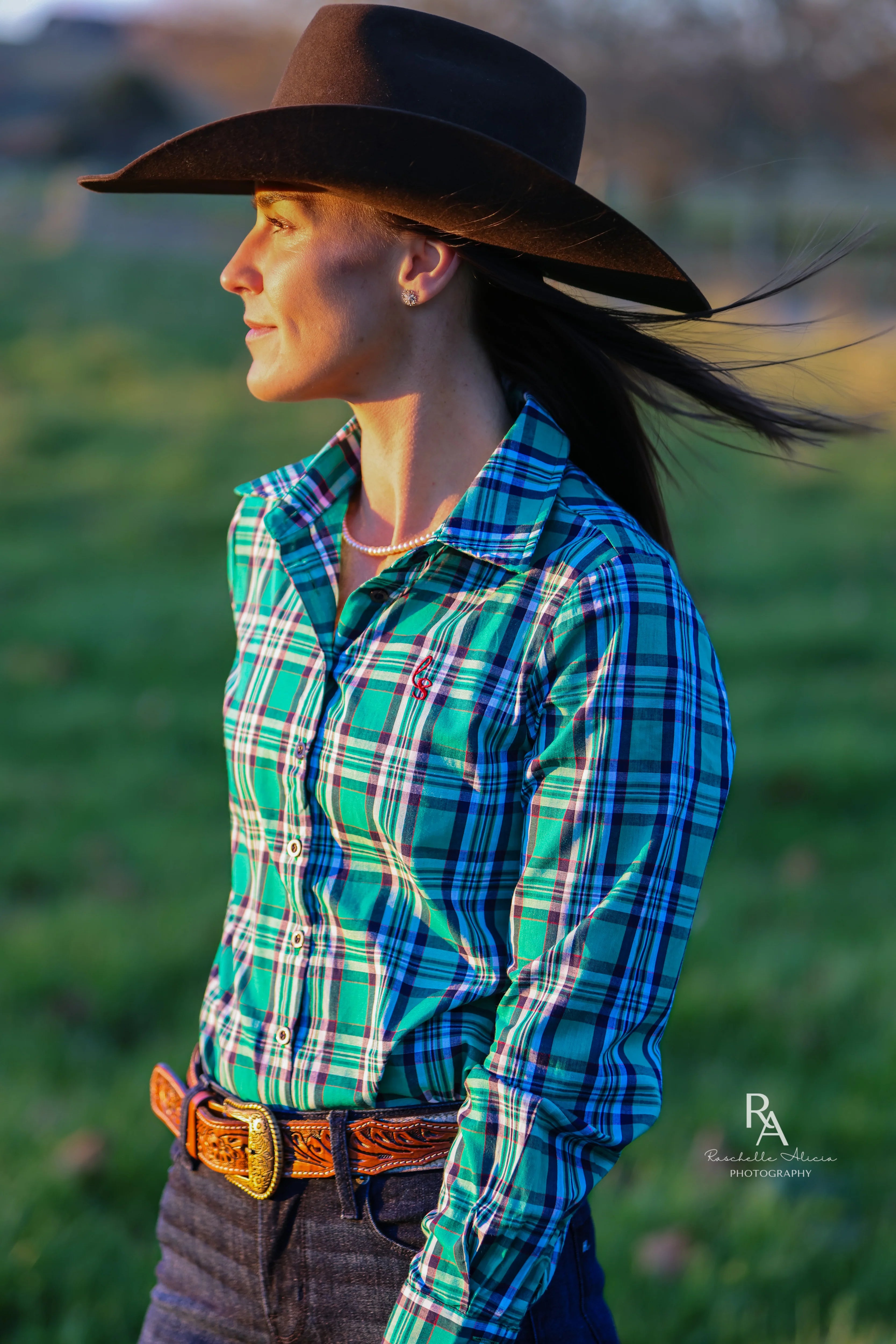 Lime & Soda Ivy L/S Shirt - Green and Navy Plaid – Sheps Outfitters