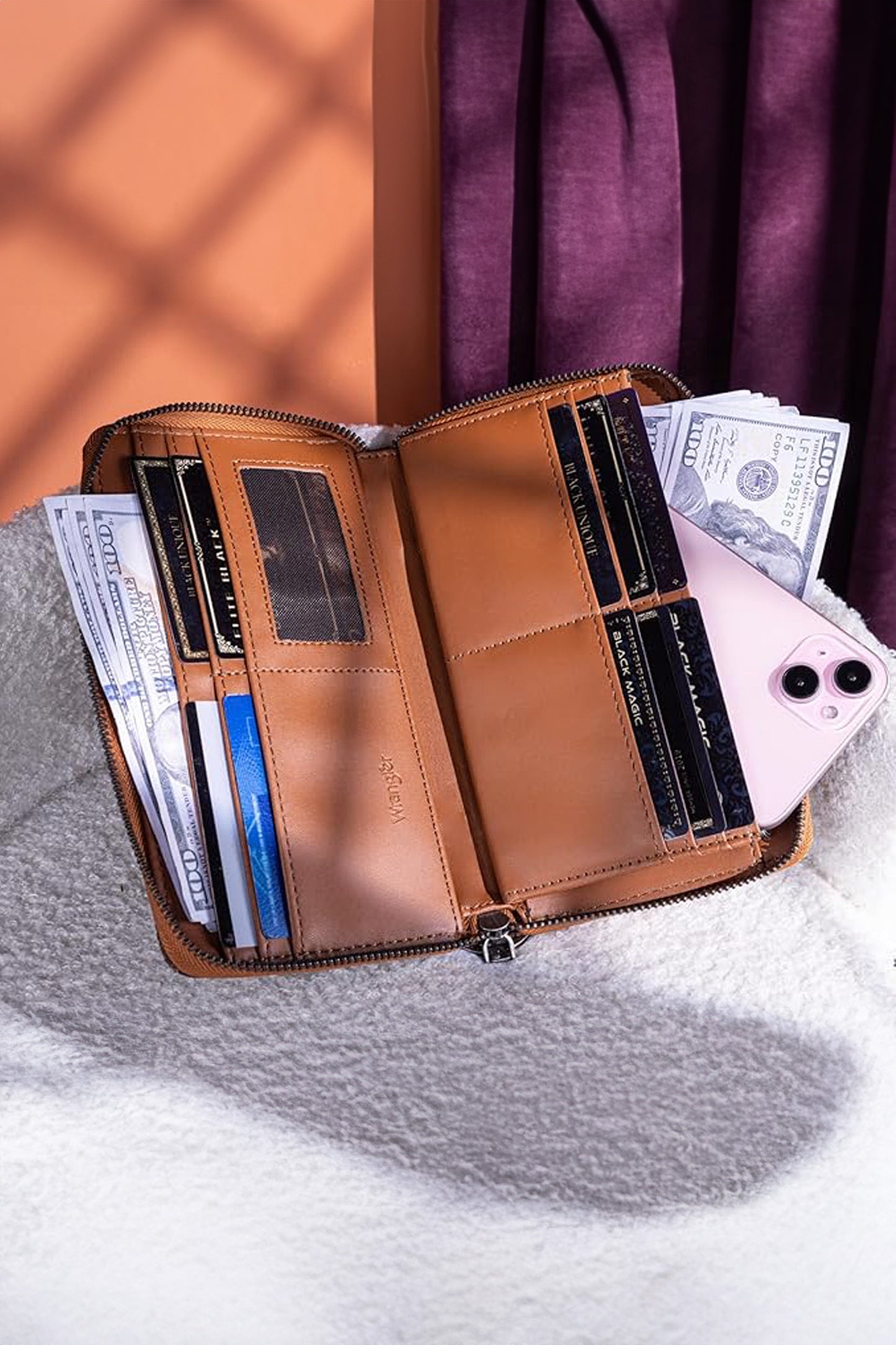 Wrangler Nevada Wallet - Blue – Sheps Outfitters