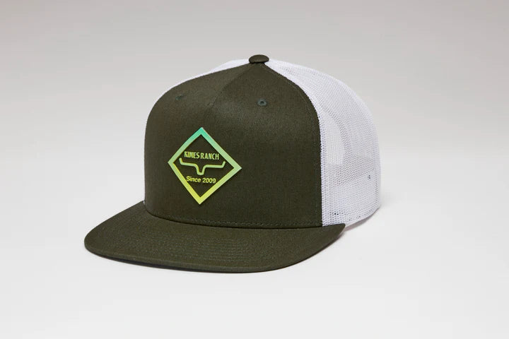 Kimes Ranch Diamond Dogs Trucker Cap - Army – Sheps Outfitters