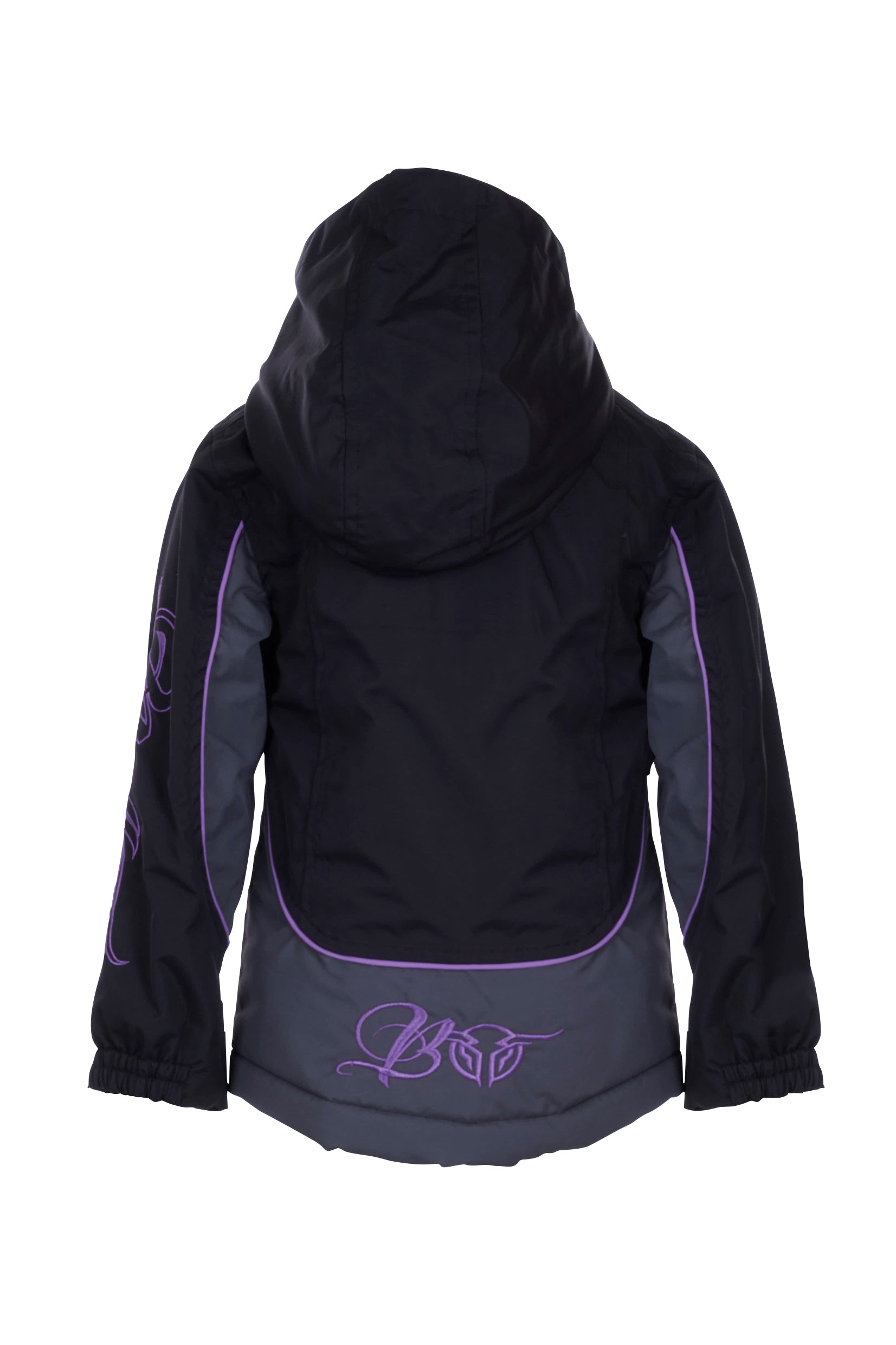 Bullzye Girls Carla Jacket - Black/Purple - B3W5709057 – Sheps Outfitters